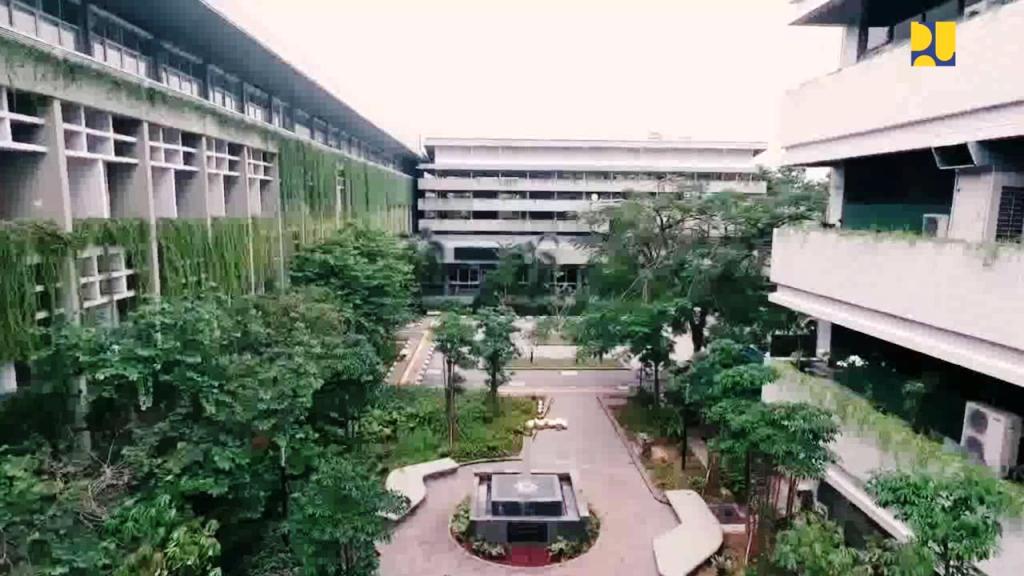 Hemat Listrik dan Air, Begini Desain Gedung Kementerian PUPR Hemat Listrik dan Air, Begini Desain Gedung Kementerian PUPR